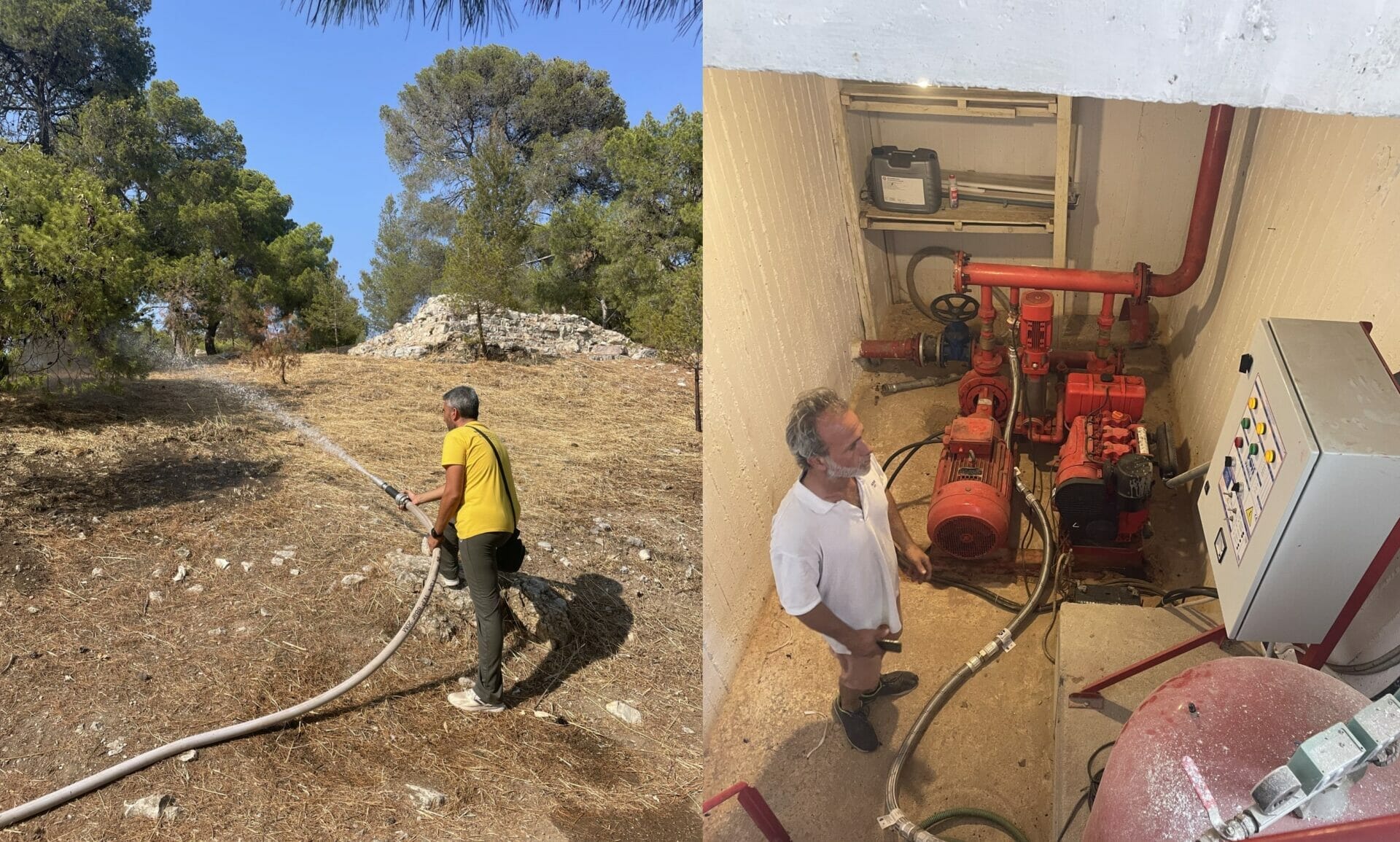 2η δοκιμαστική λειτουργία πυροσβεστικού συγκροτήματος για την ...