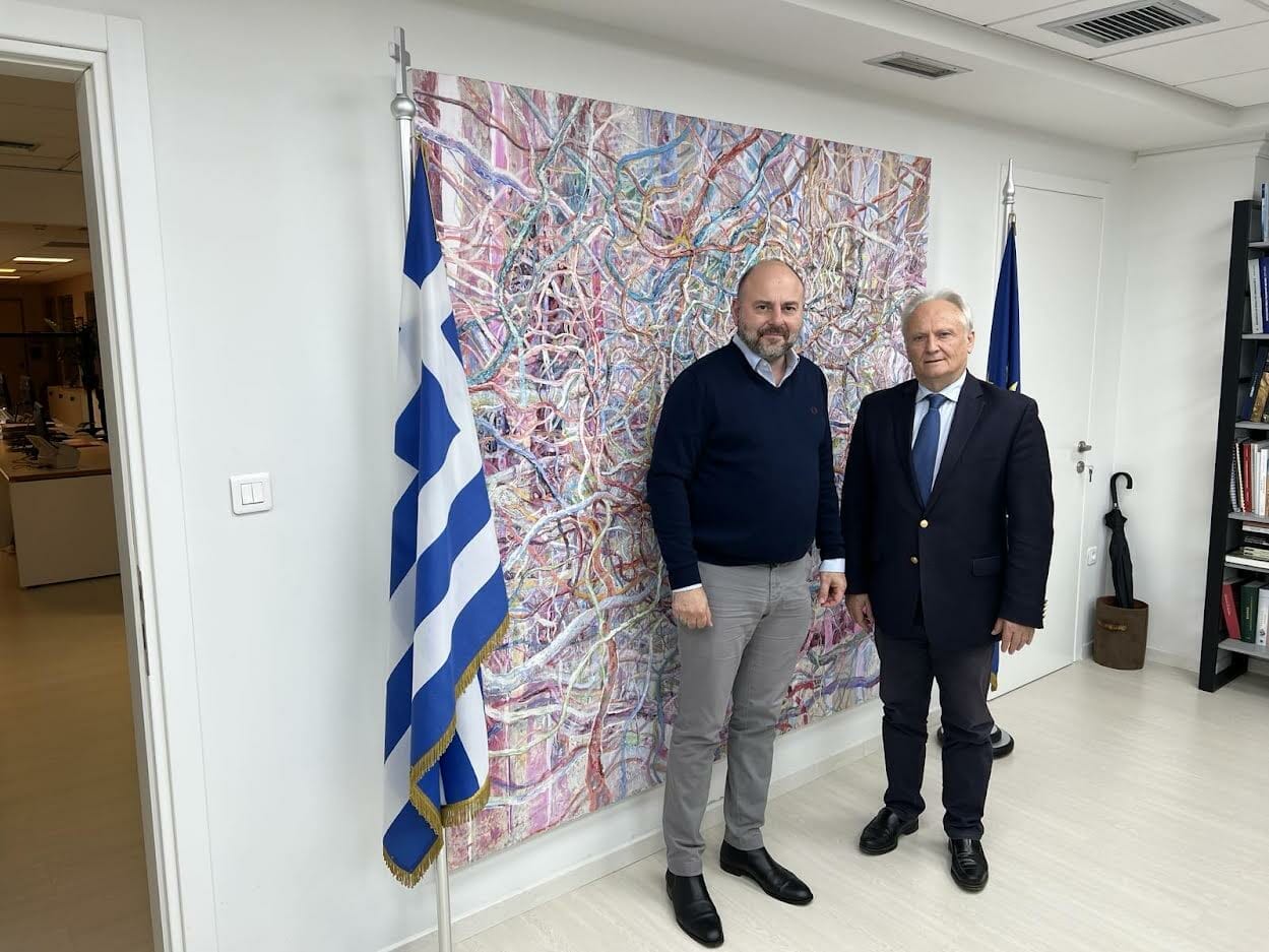 Συνάντηση Ανδριανού με τον Πρόεδρο του Τεχνικού Επιμελητηρίου Ελλάδας ...